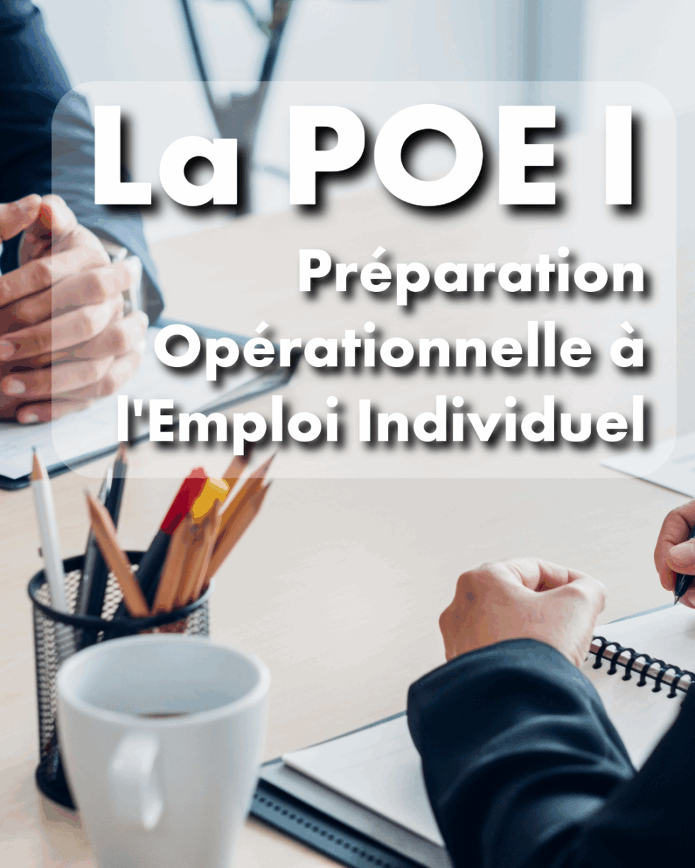 La POEI - Préparation Opérationnelle à l'Emploi Individuelle - Alfa Interim